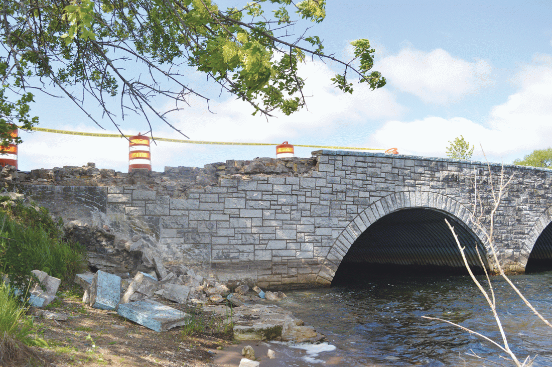 Aronson Island Bridge damaged | News, Sports, Jobs - Daily Press